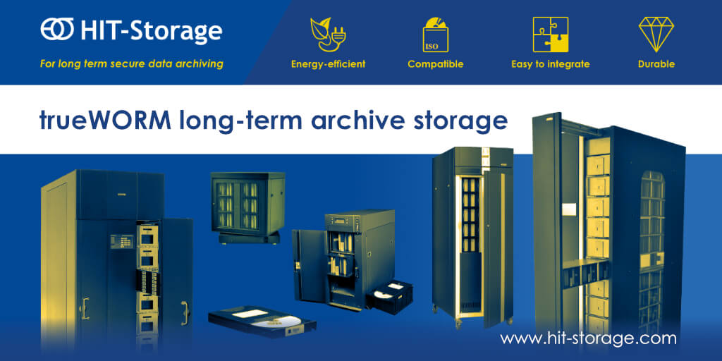 HIT Storage trueWORM Libraries for digital long-term archiving | HIT Storage